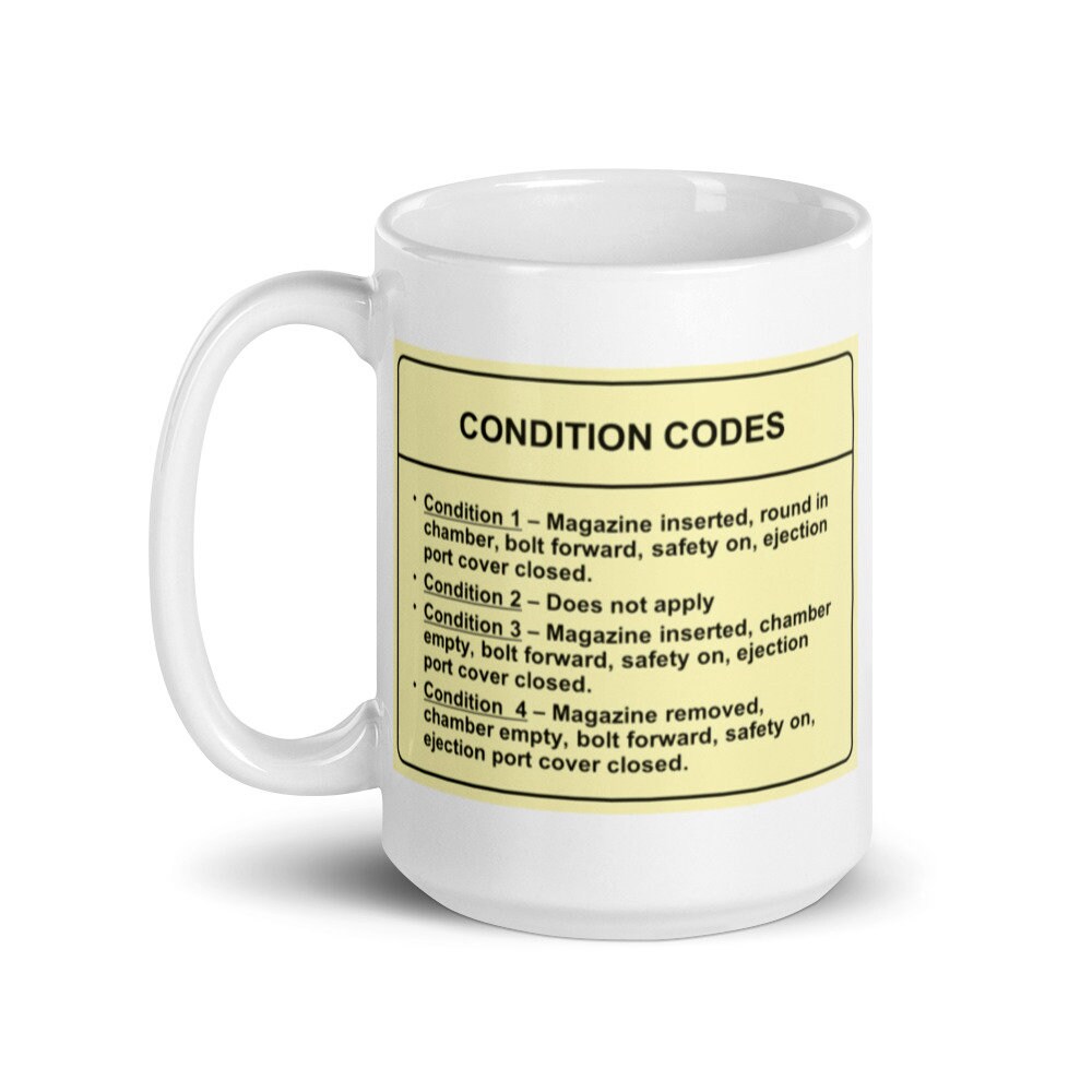 USMC Condition Codes Weapons Safety M4 M16 Veteran - Etsy