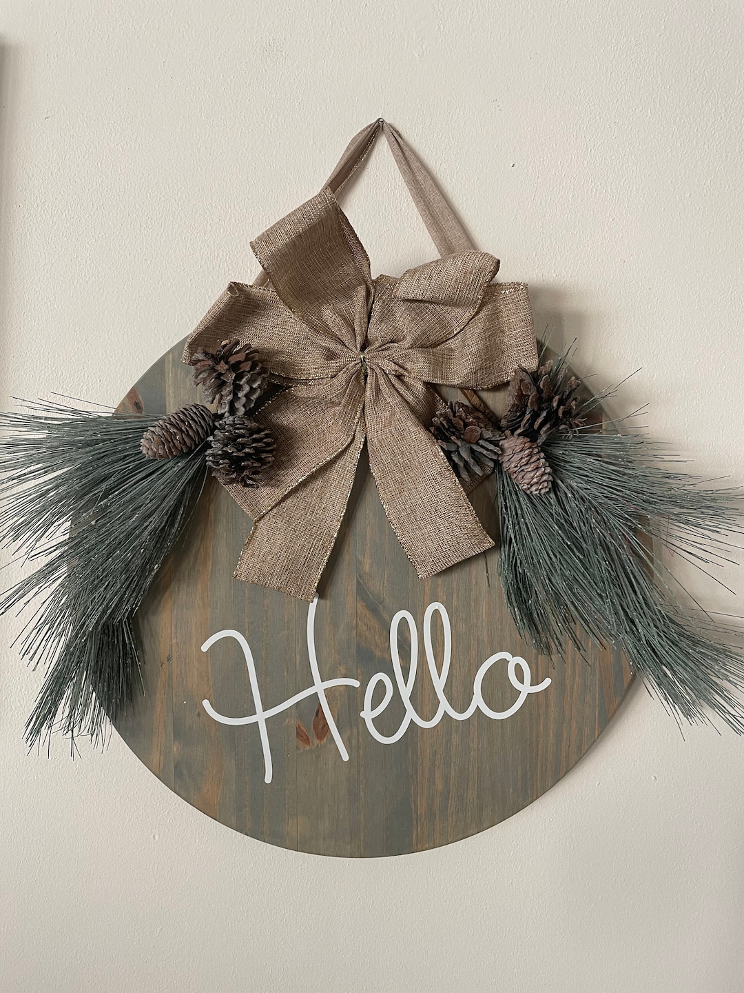 Wood Door Sign - Etsy