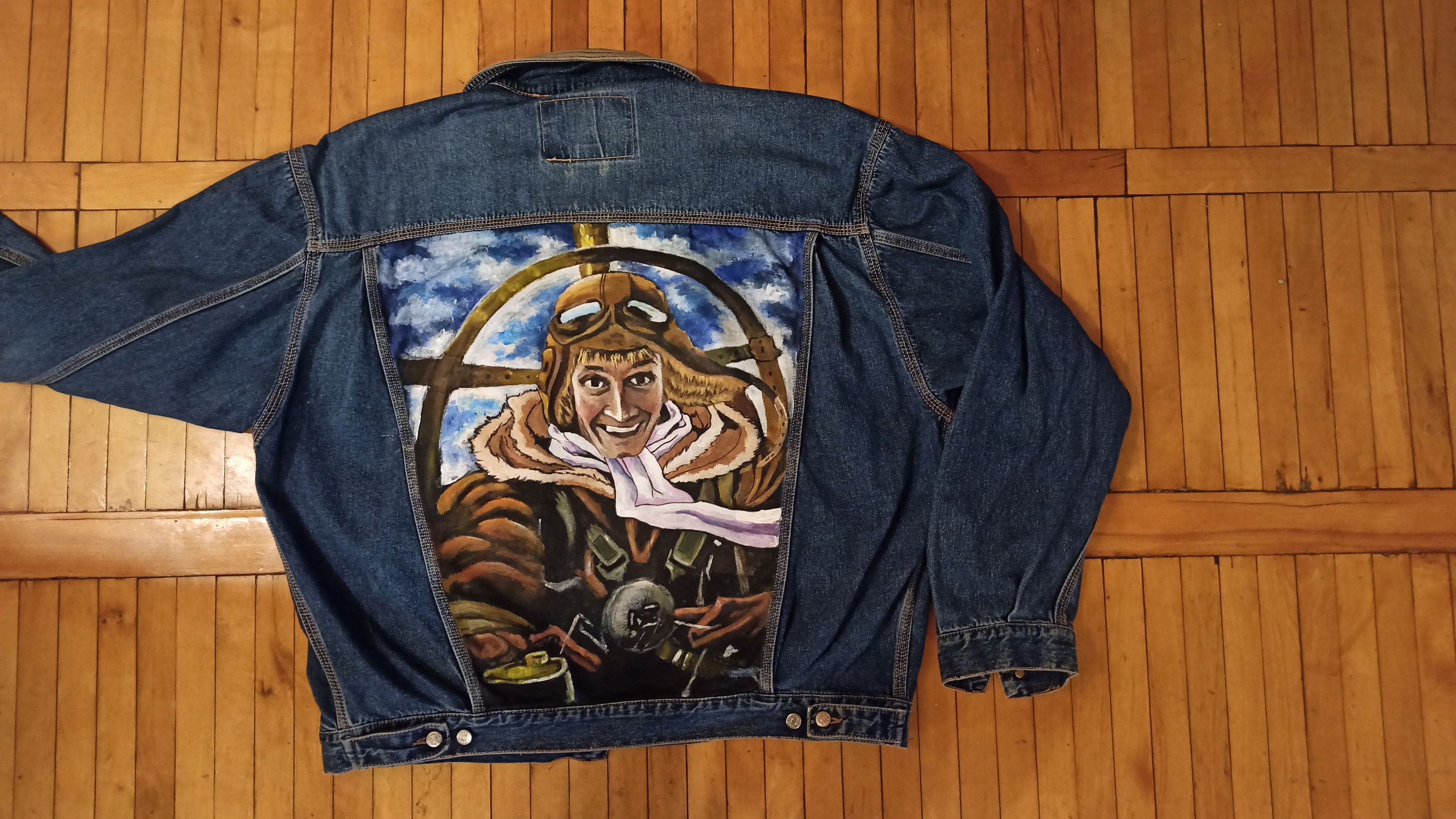 Custom Painted Alucard Hellsing Jacket Original Painting - Etsy