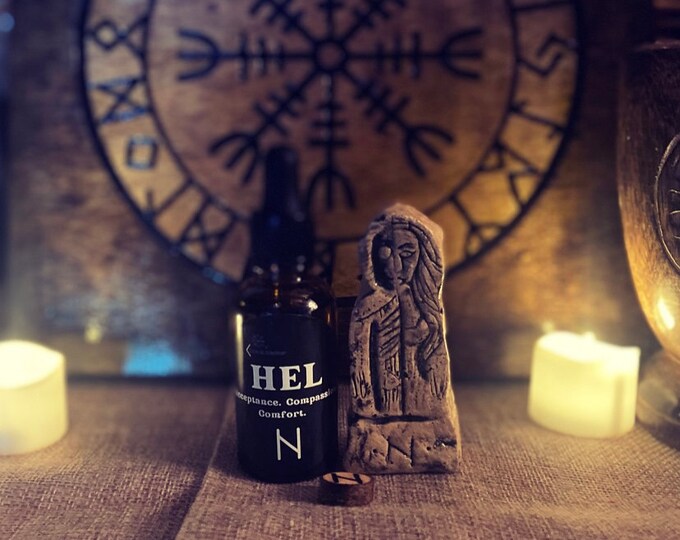 Hel Daughter Of Loki Ritual Oil Etsy