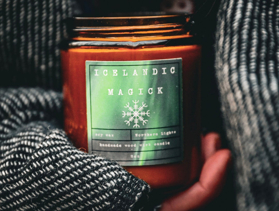 ICELANDIC MAGICK Hand Poured Soy Wax Jar Candle - Etsy
