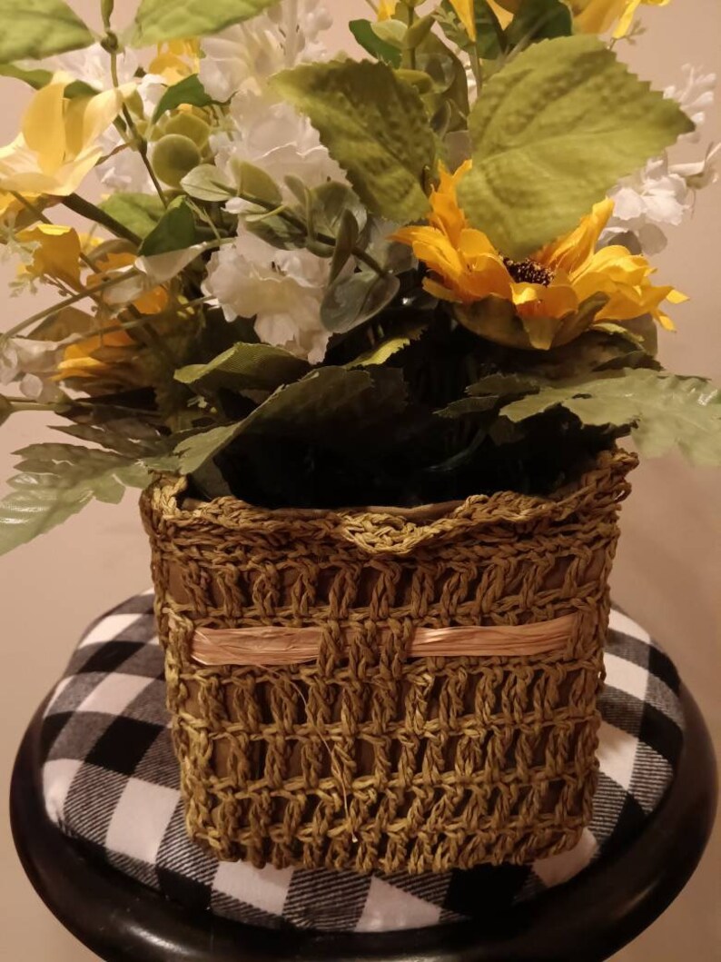 Sunflower Basket Arrangement - Etsy