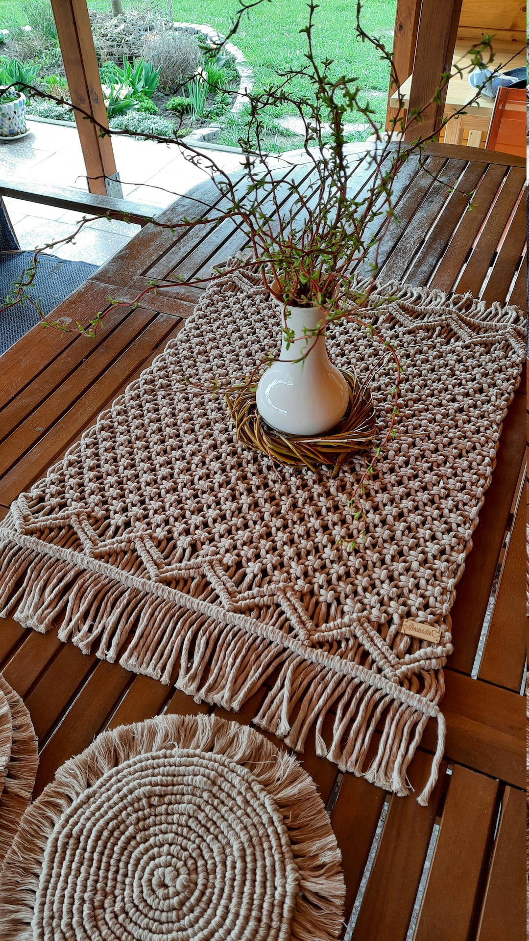 Macramé Placemat - Etsy