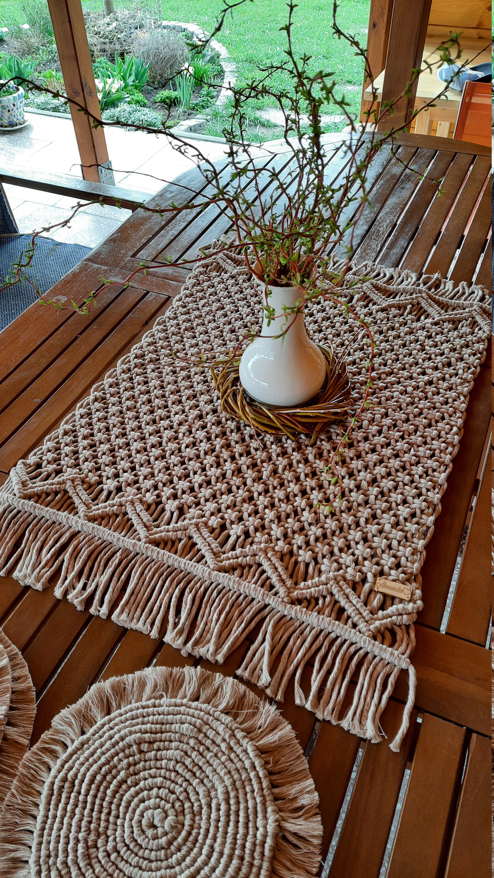 Macramé Placemat - Etsy