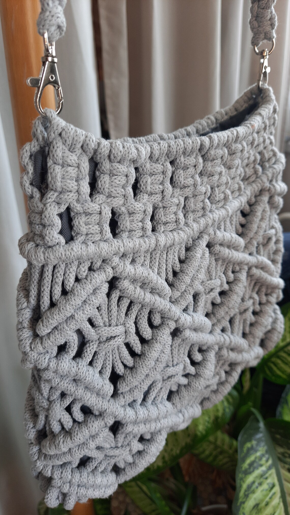 Macramé Handbag Macramé Shoulder Bag Women Handbag - Etsy