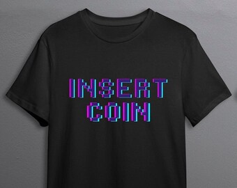 Insert Coin Shirt - Etsy