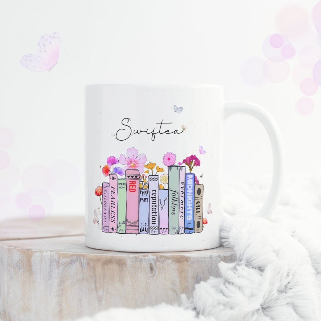 NEW 2024 Swiftea Taylor Swift Mug Swifty Album Including Tortured Poet ...