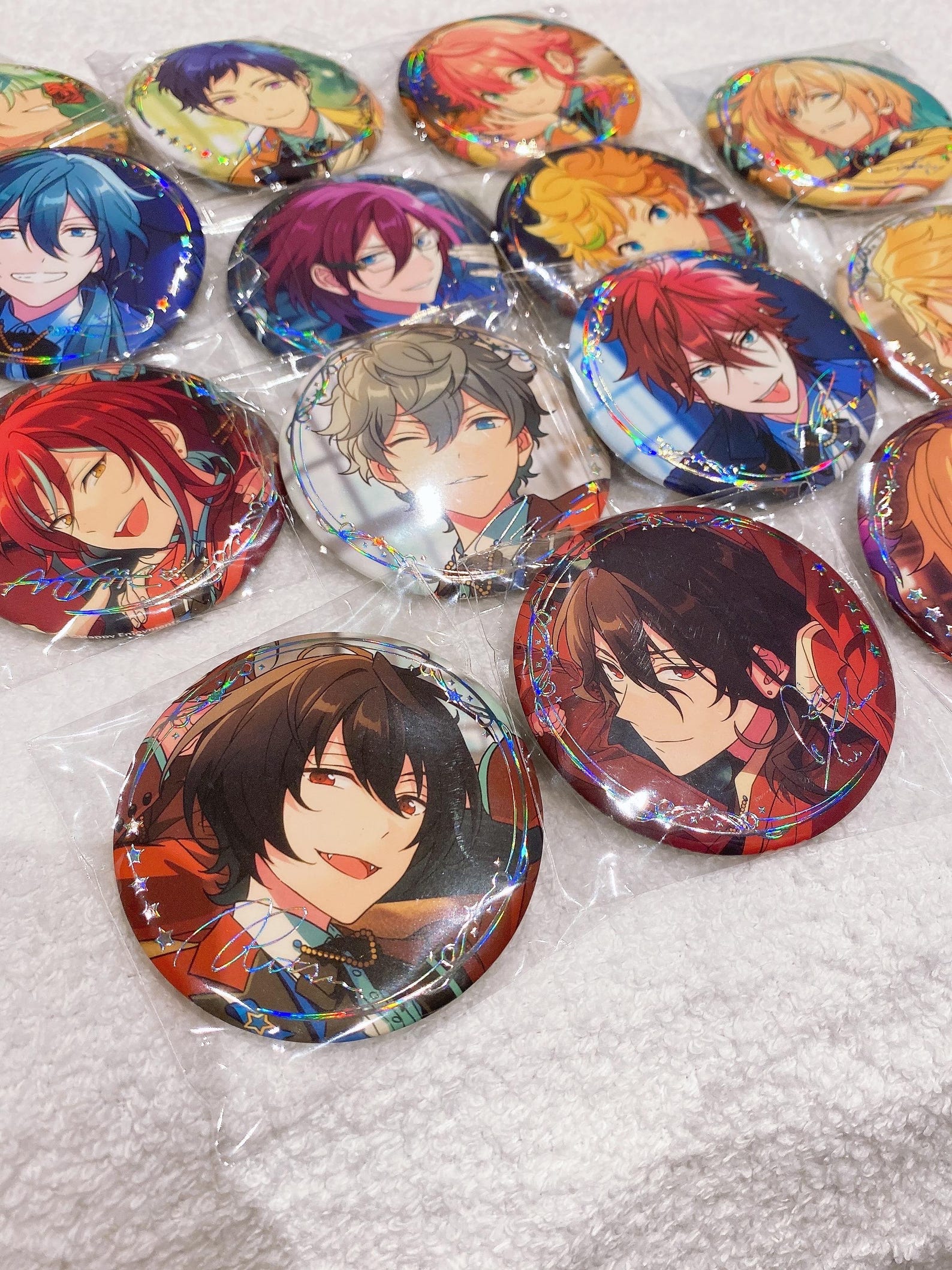 Ensemble Stars CN Official 5th Anniversary Hologram Badges - Etsy