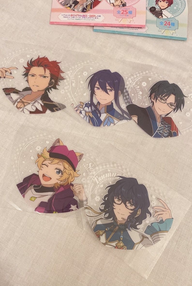 Ensemble Stars Japan Official Heart Shape Hibiki Card - Etsy