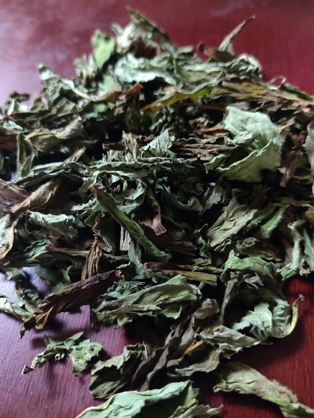 Dried Peppermint Leaves All Natural Organic Herbalism Aromatherapy Tea ...