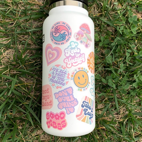 Pastel Mini Stickers Vinyl Sticker Sheet Cute Water Bottle - Etsy