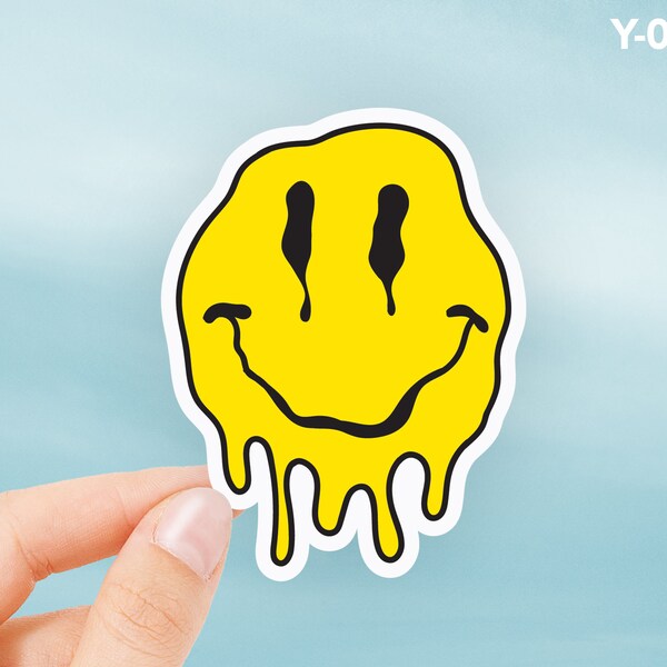 Y2k Drippy Smiley - Etsy
