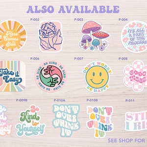 Rainbow Heart Sticker, Cute Sticker, Colorful Waterproof Sticker ...