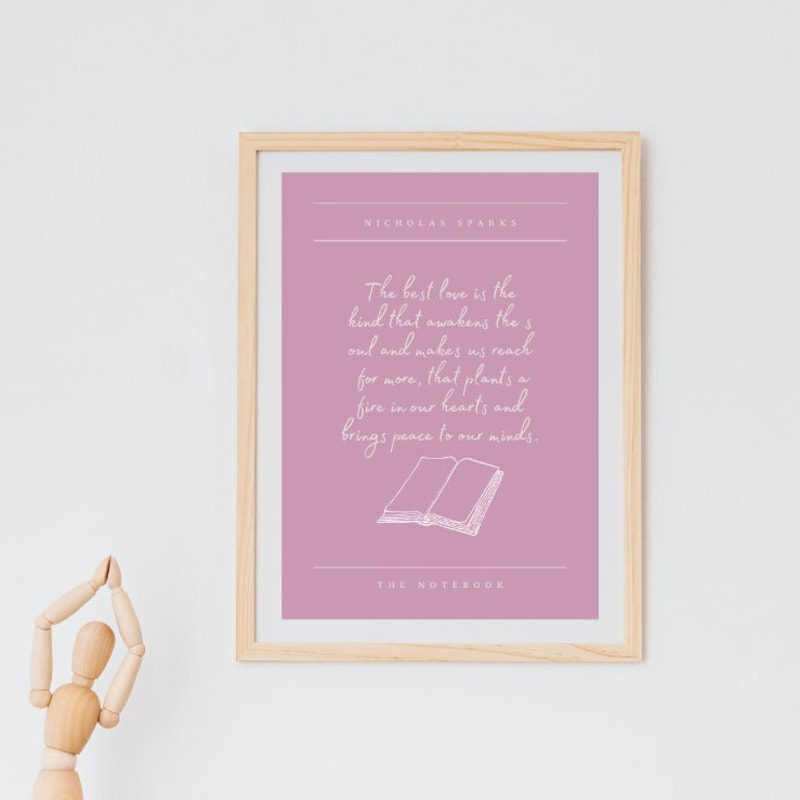 The Notebook Quote - Etsy
