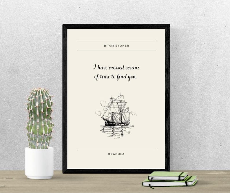 Bram Stoker's Dracula, Quote, Digital Print - Etsy
