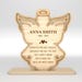 Personalized Angel Memorial Sign SVG, Robin Bird Memorial Sign Svg,loss ...