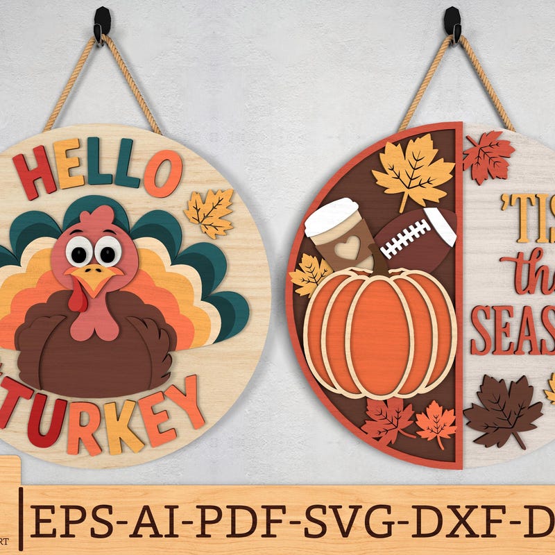 Thanksgiving Door - Etsy
