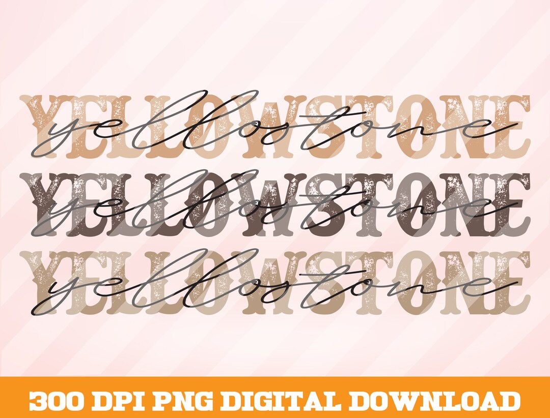 Yellowstone Png, Western Png, Desert Cactus Png, Retro Png, Desert Png ...
