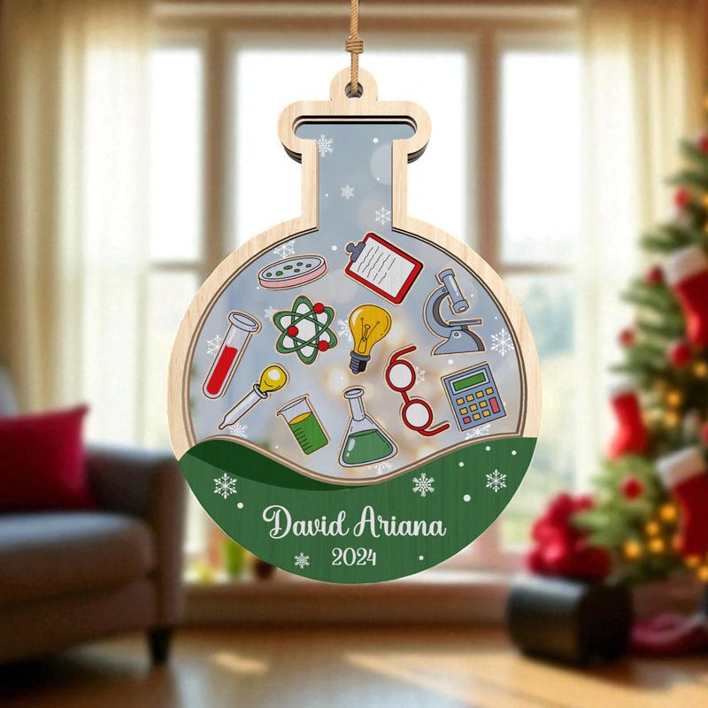 Science Ornament - Etsy