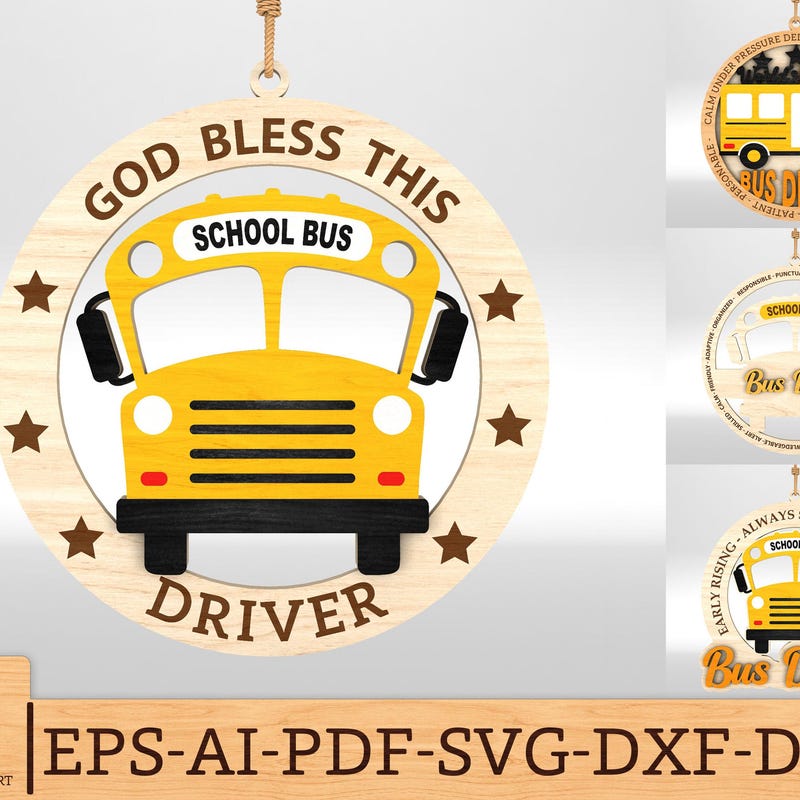 Bus Driver Svg - Etsy