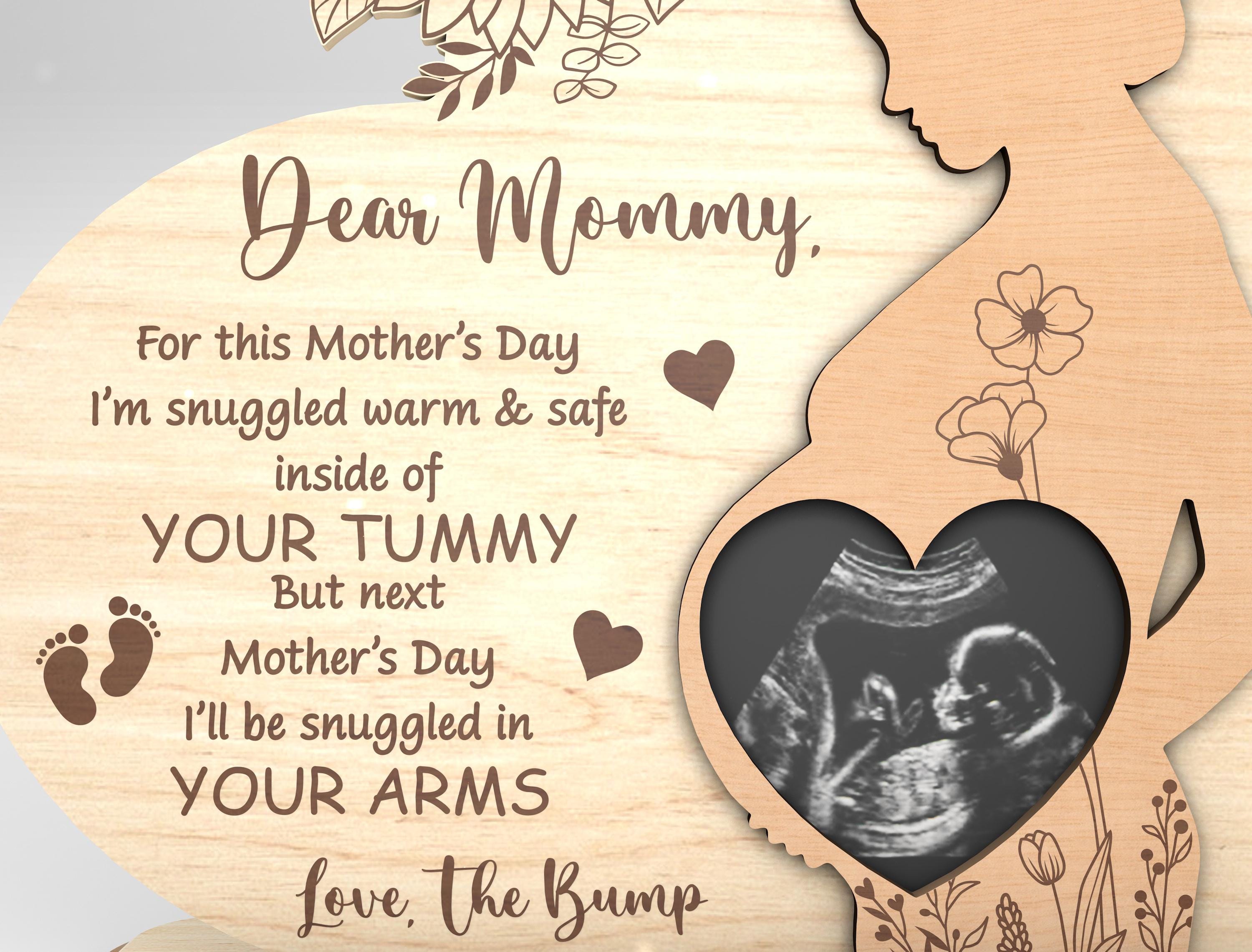 Personalized Baby Bump Sign Svg,pregnant Mom Svg, Gift for Mom,mothers ...