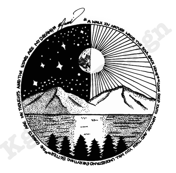 Abstract Nature Drawings