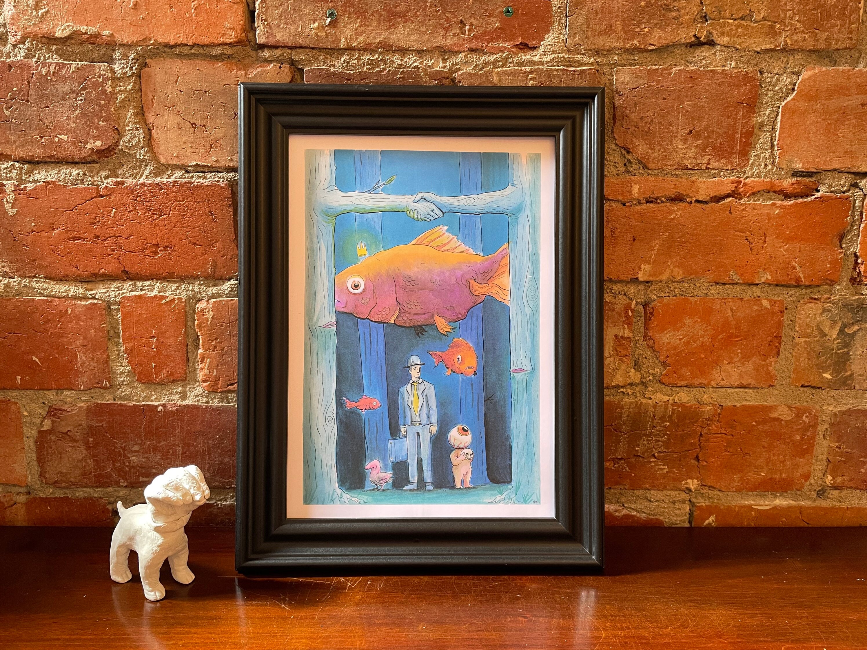 Art Print Surreal Forrest Scape - Etsy