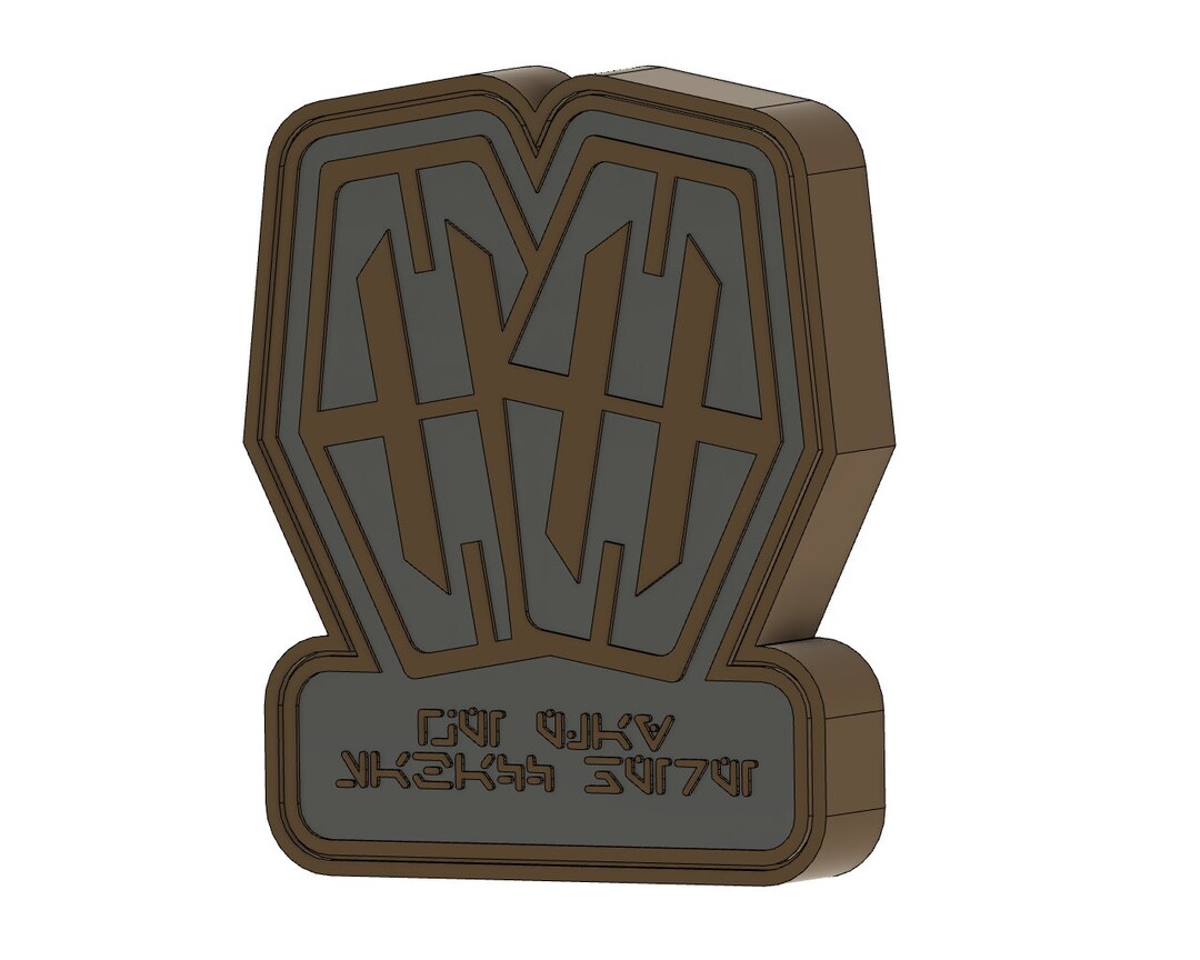 Stl Lamp "we PLAY SABACC Here" Inspired by Sabacc From Star Wars Fan ...