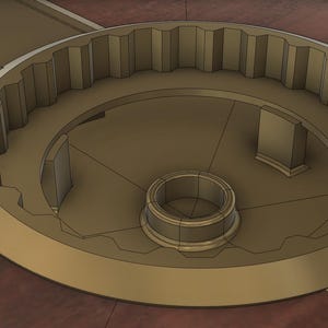 FAN ART Kessel Sabacc Table Droid Inspired by Star Wars STL File for 3d ...