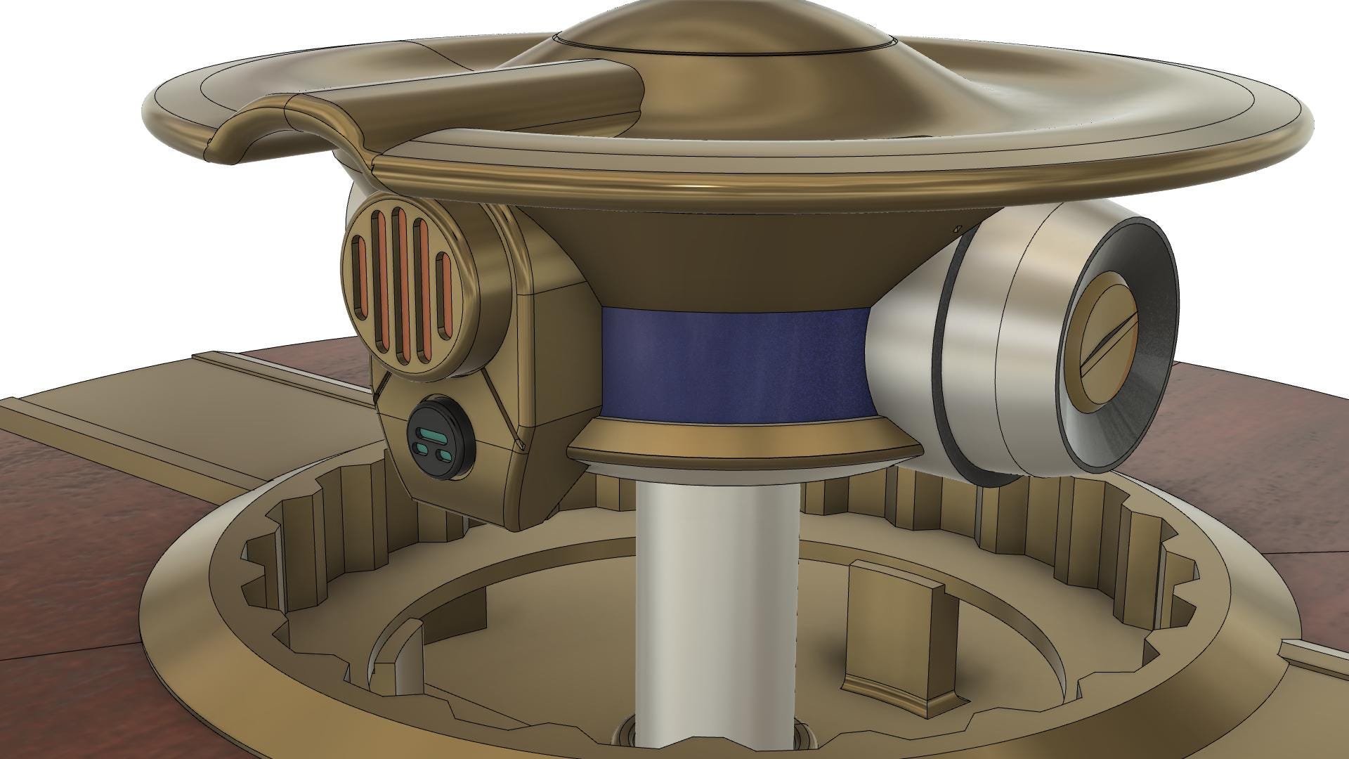 FAN ART Kessel Sabacc Table Droid Inspired by Star Wars STL File for 3d ...