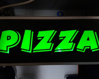 Illuminated Double Sided Sign - Etsy