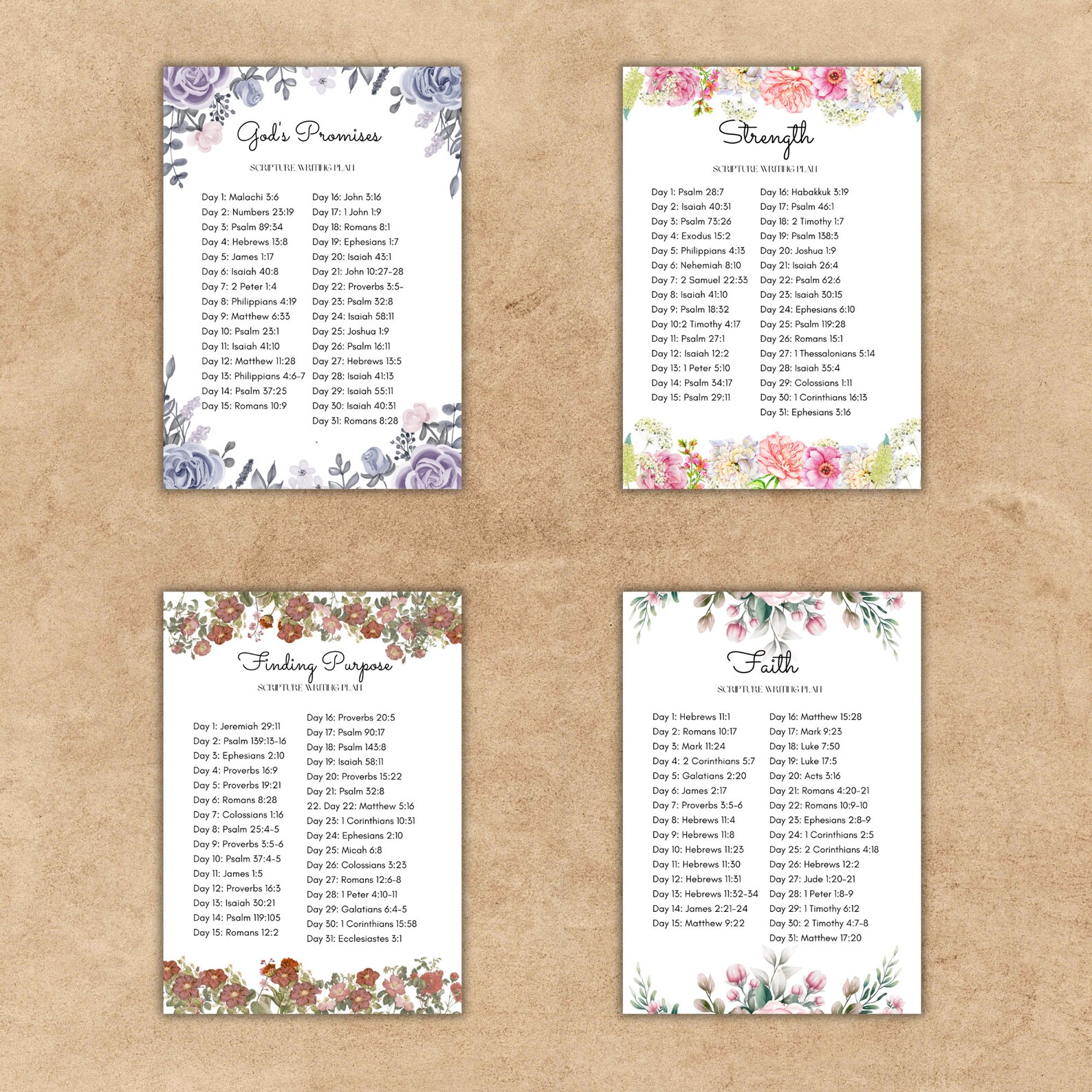 Scripture Writing Plan | Bible Verses Journaling Guide| Bible Study ...