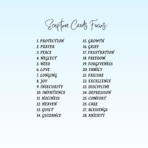 150 Printable Scripture Cards Bible Verse Memory Cards PDF Instant ...