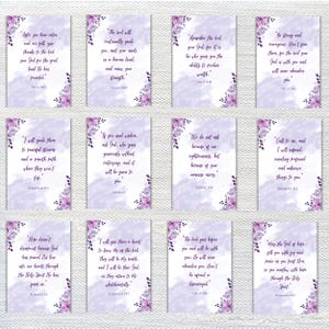 150 Printable Scripture Cards Bible Verse Memory Cards PDF Instant ...