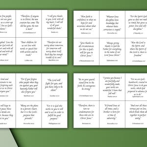Buy 60 Printable Scripture Cards | Bible Verse Memory Cards | Instant ...