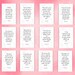 150 Printable Scripture Cards | Bible Verse Memory Cards | PDF Instant ...