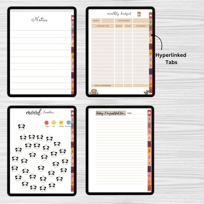 Buy 2023 Digital Planner Goodnotes Notability Planner iPad Online in ...