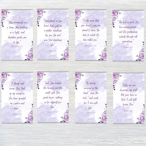 150 Printable Scripture Cards Bible Verse Memory Cards PDF Instant ...