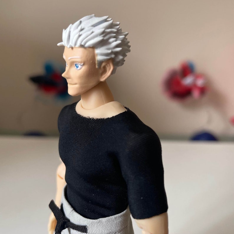 Gojo Shinjuku Arc Custom Head for 1/12 Scale Figures - Etsy