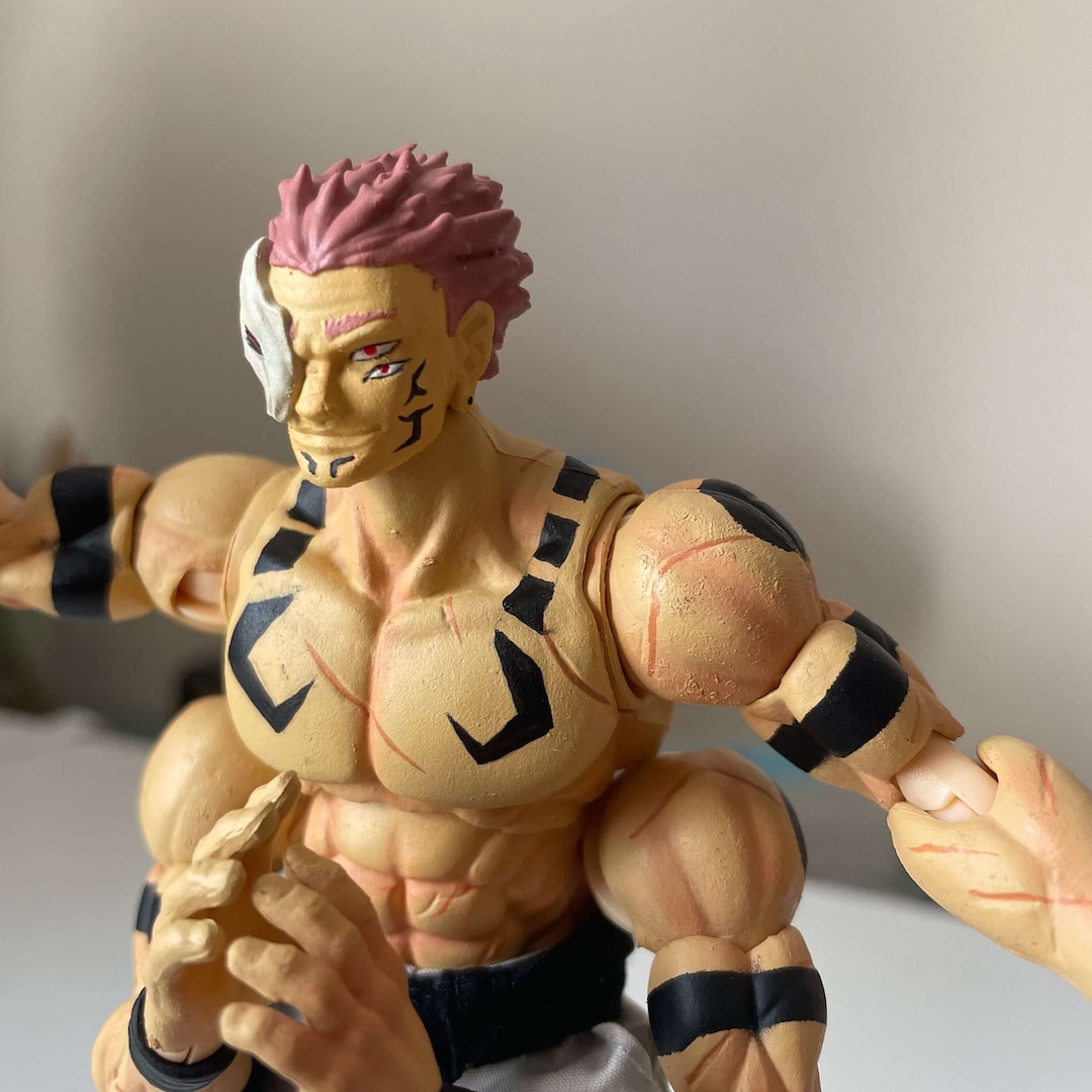 Heian Era Sukuna Custom Head for 1/12 Scale Figures - Etsy