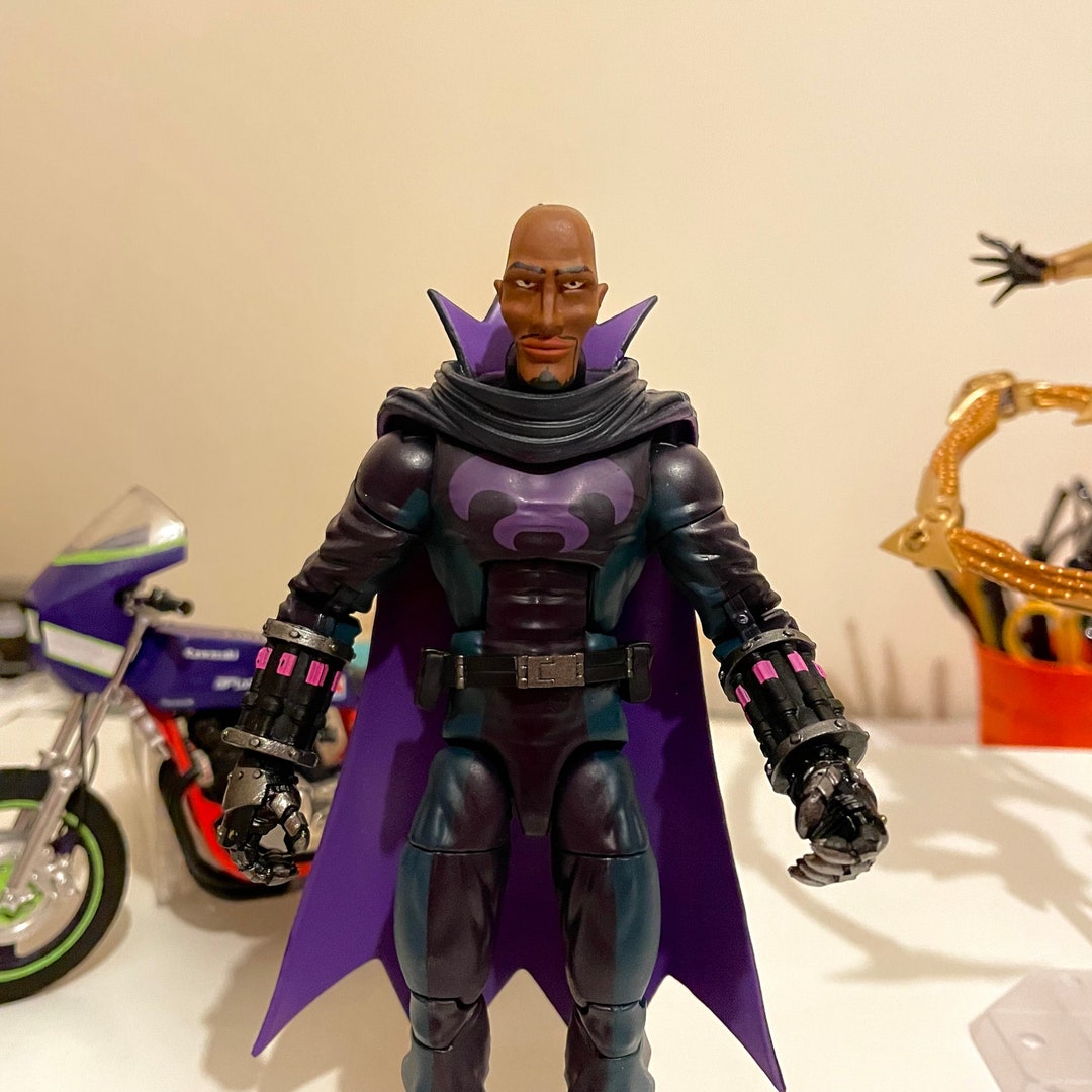 Aaron Davis Prowler 3 Custom Heads Set for Marvel Legends Into the ...