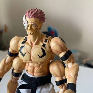 Heian Era Sukuna Custom Head for 1/12 Scale Figures - Etsy Canada