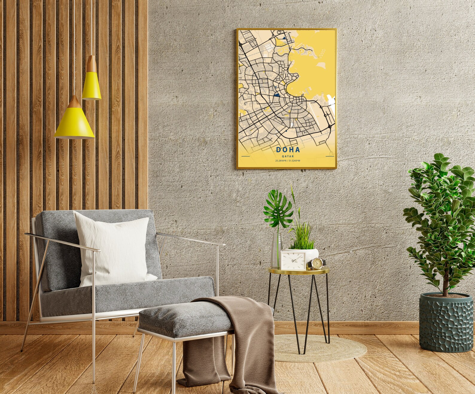 Doha Map Art Qatar City Poster Art Map of Doha Qatar Map - Etsy Canada