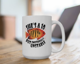 Funny Aquarium Mug - Etsy