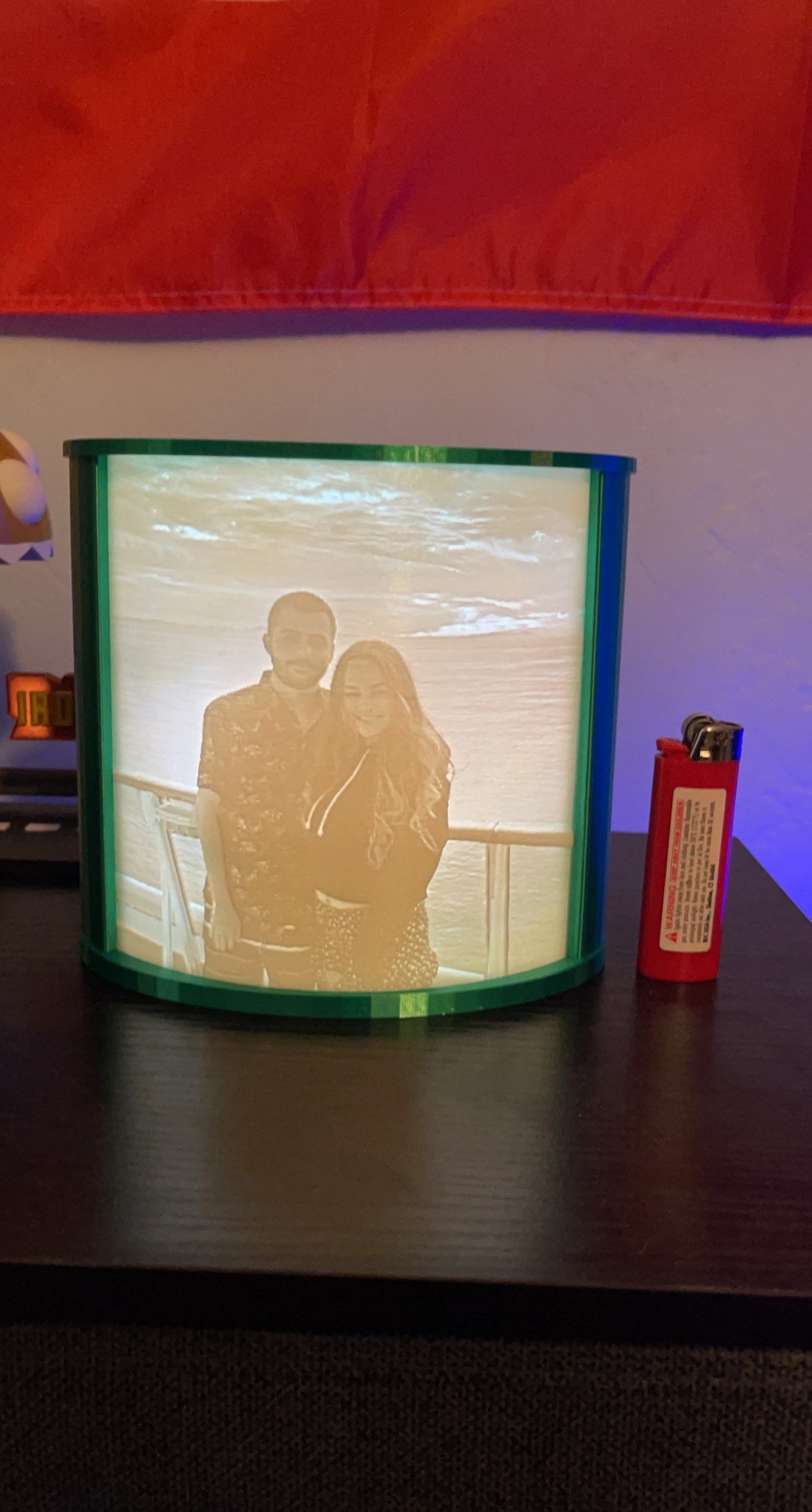Custom Made Lithophane Choose Any Picture Any Color You Want for the ...