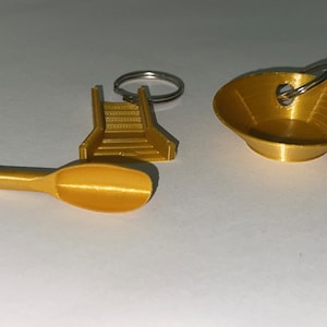 Gold Prospecting Pan Keychain, 3D Printed - Etsy