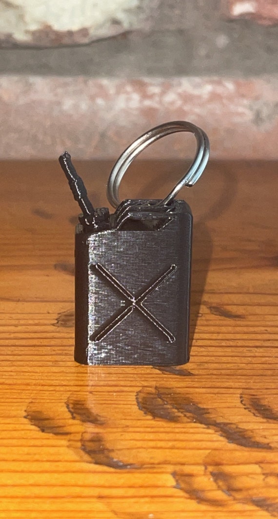 Rust Inspired Crude Oil Keychain 3D Printed - Etsy