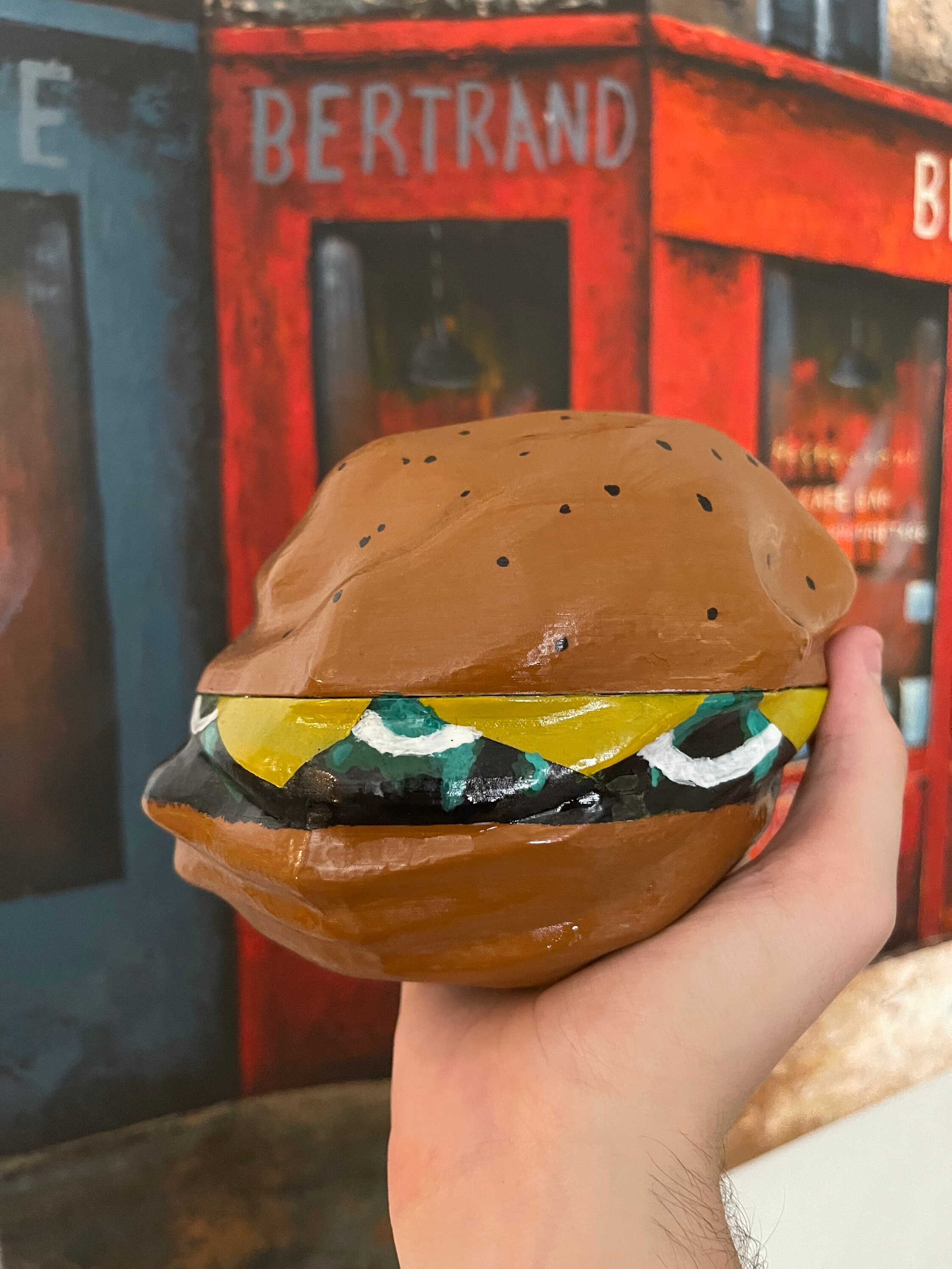 Rust Inspired Burger Rock Skin LIFE SIZE! | 3D Printed - Etsy