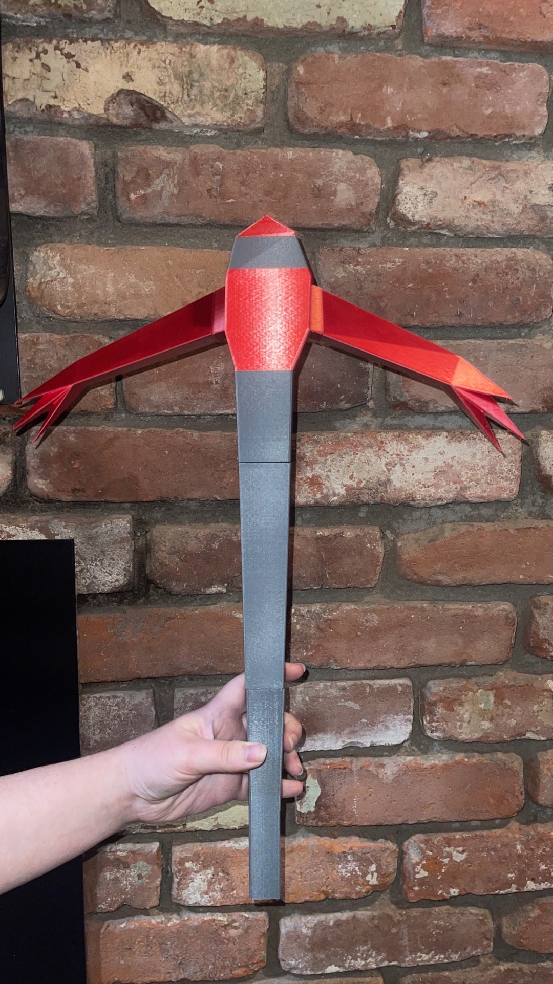 Oldschool Runescape Dragon Pickaxe Life Size Plastic! No Glue Required ...