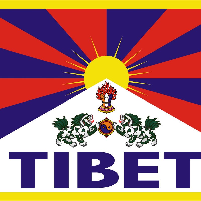 Free Tibet Sticker - Etsy